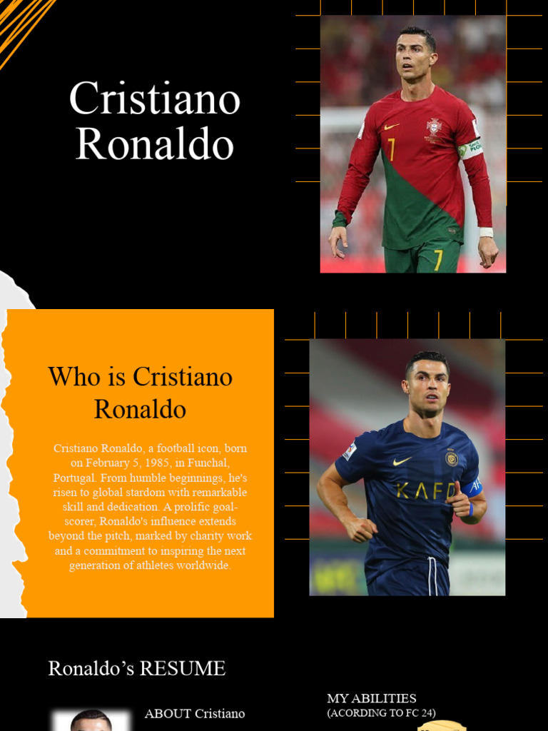 Cristiano Ronaldo: A Football Legend | PDF | Association Football ...
