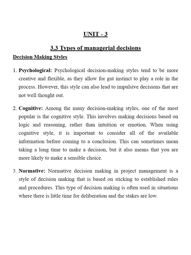 Ma Notes | PDF | Decision Making | Inflation Accounting