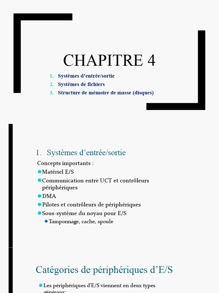 Cours SE - Partie 4 | PDF