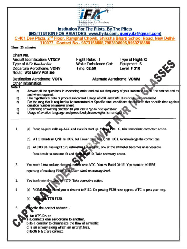 Question of RTR | PDF