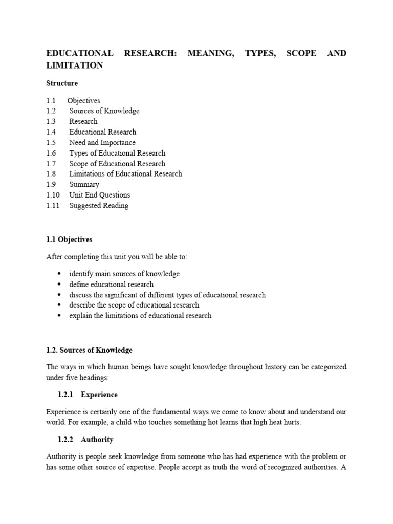 Educational Research | PDF