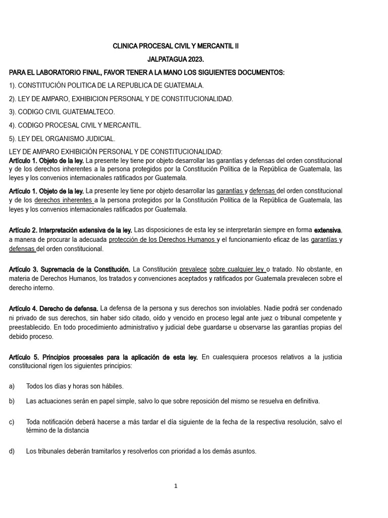 Guia de Estudios de Clinica Civil II | PDF | Apelación | Judicaturas