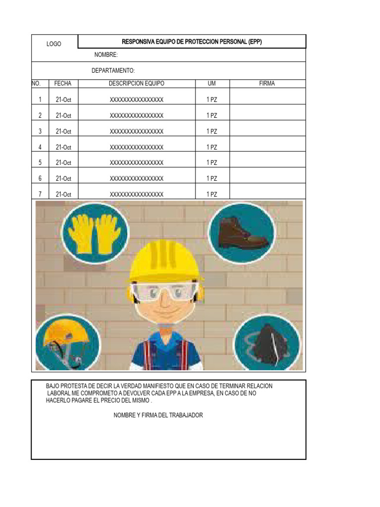 Carta Resposiva Epp | PDF