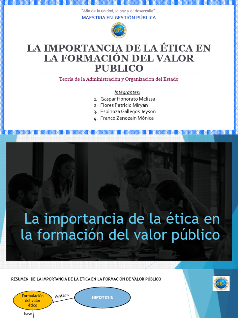 Importancia de La Etica | PDF