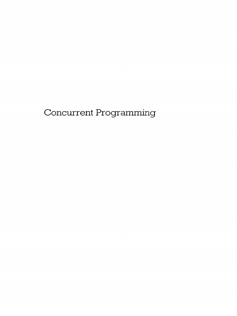 Zlib - Pub Concurrent-Programming | PDF