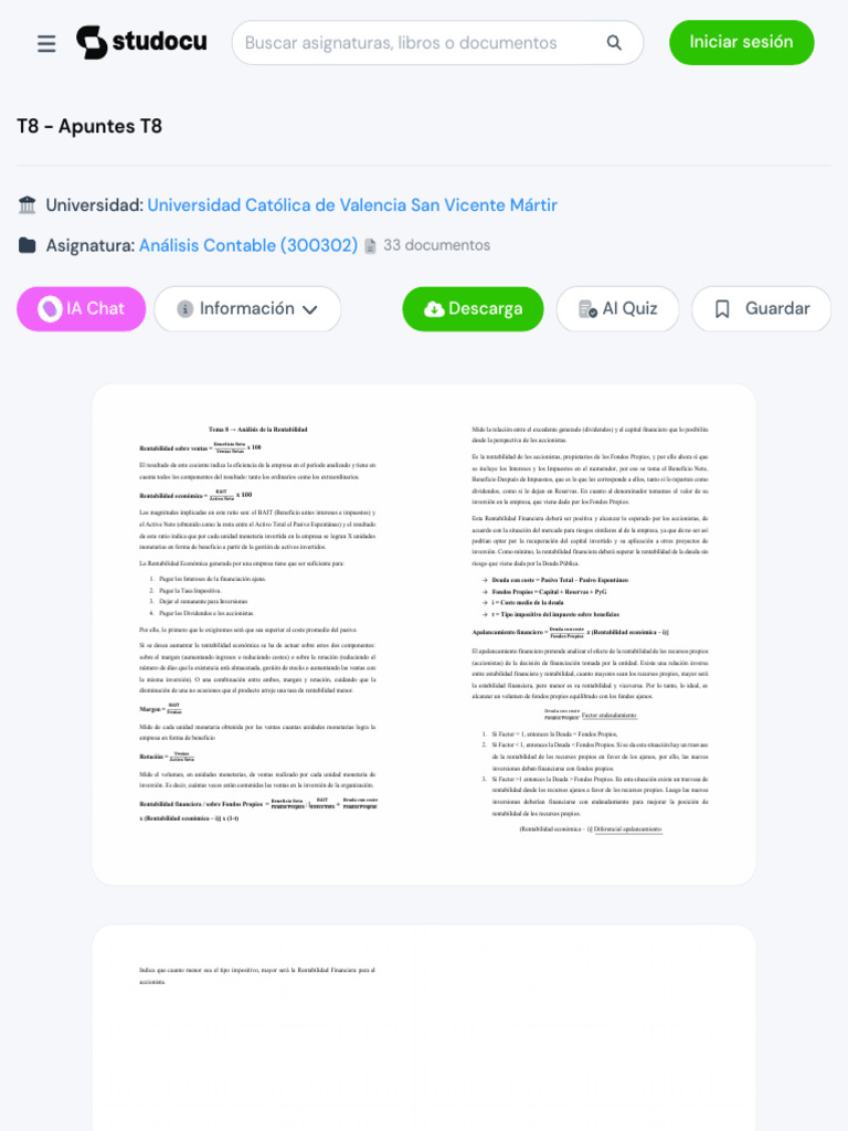 T8 - Apuntes T8 - Warning TT Undefined Function 32 Tema 8 Análisis de ...