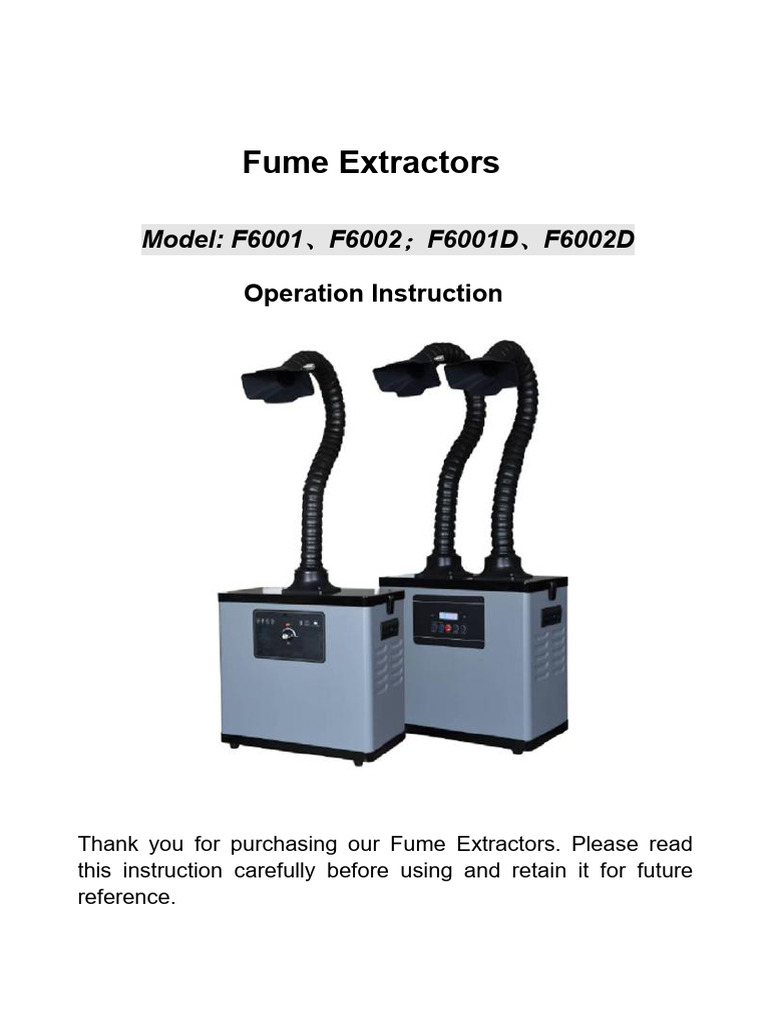 Manual For F6001 F6001D F6002 F6002D | PDF