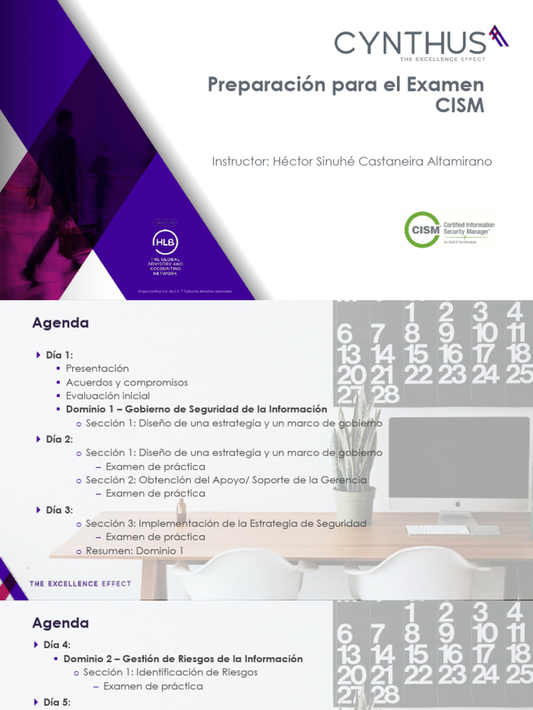 Participante - CISM - Dom1-SC | Descargar gratis PDF | Seguridad de ...