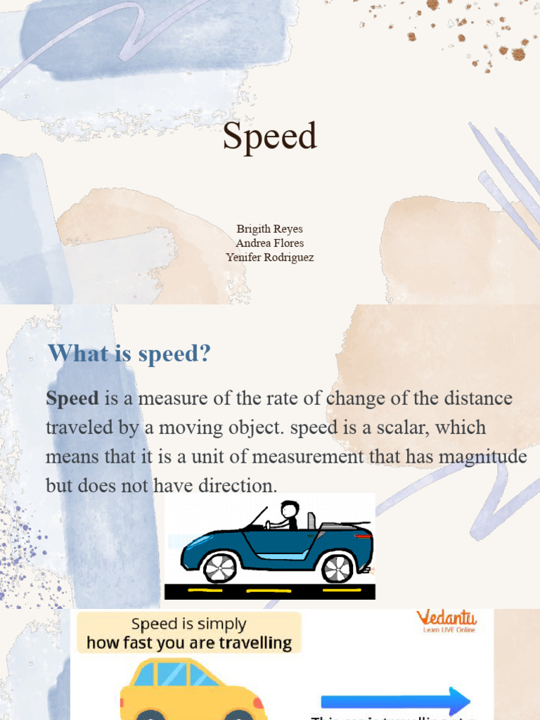 Speed | PDF