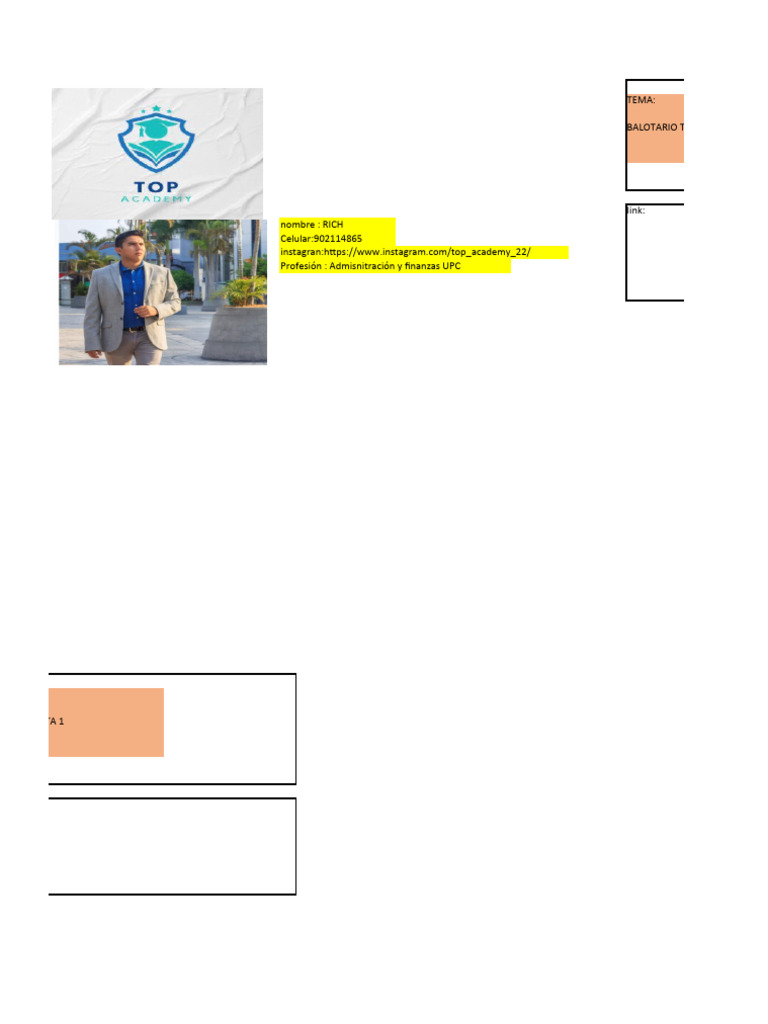 Balotario Ta1 2023-2 | PDF