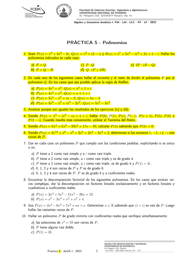 AyGAI - 2023 - Practica 5 | PDF