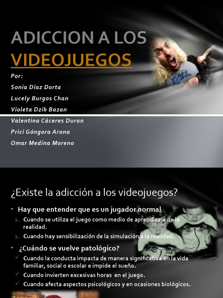 Adiccion A Los Videojuegos | PDF | Videojuegos | Violencia