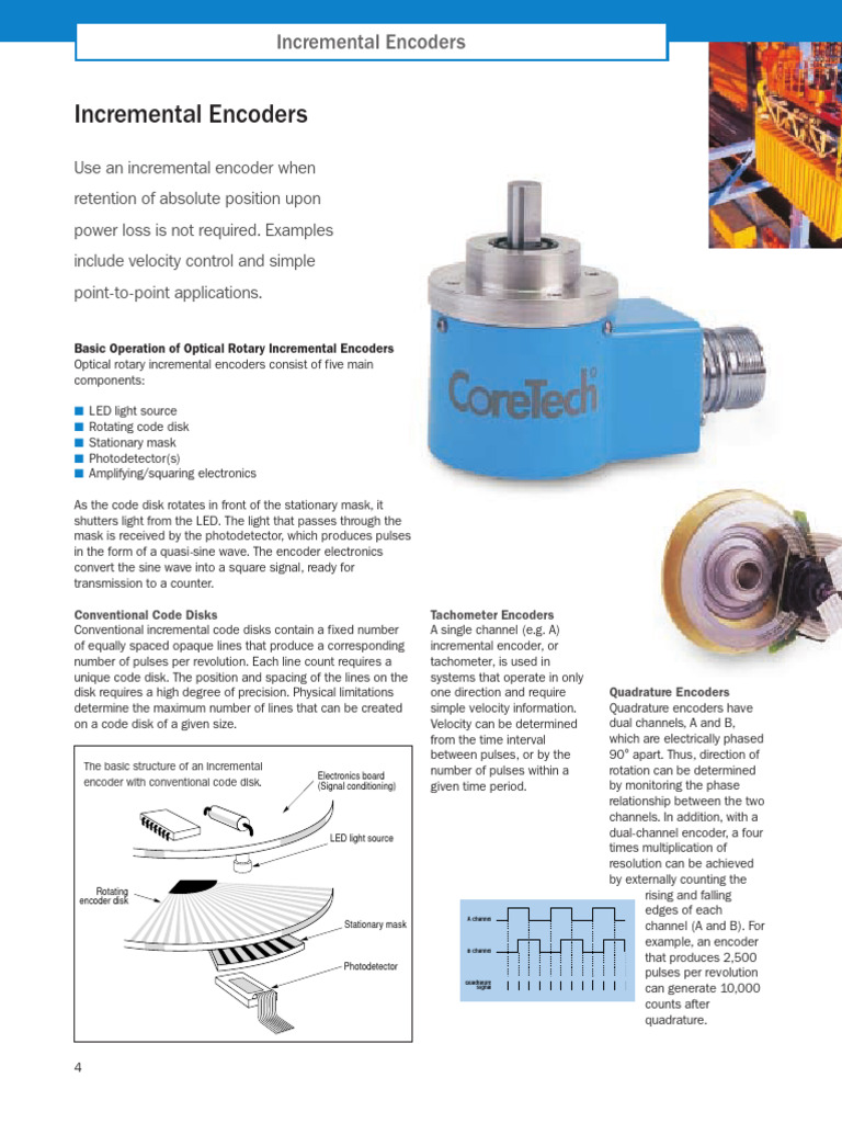 Incremental Encoders | PDF | Electrical Engineering ...