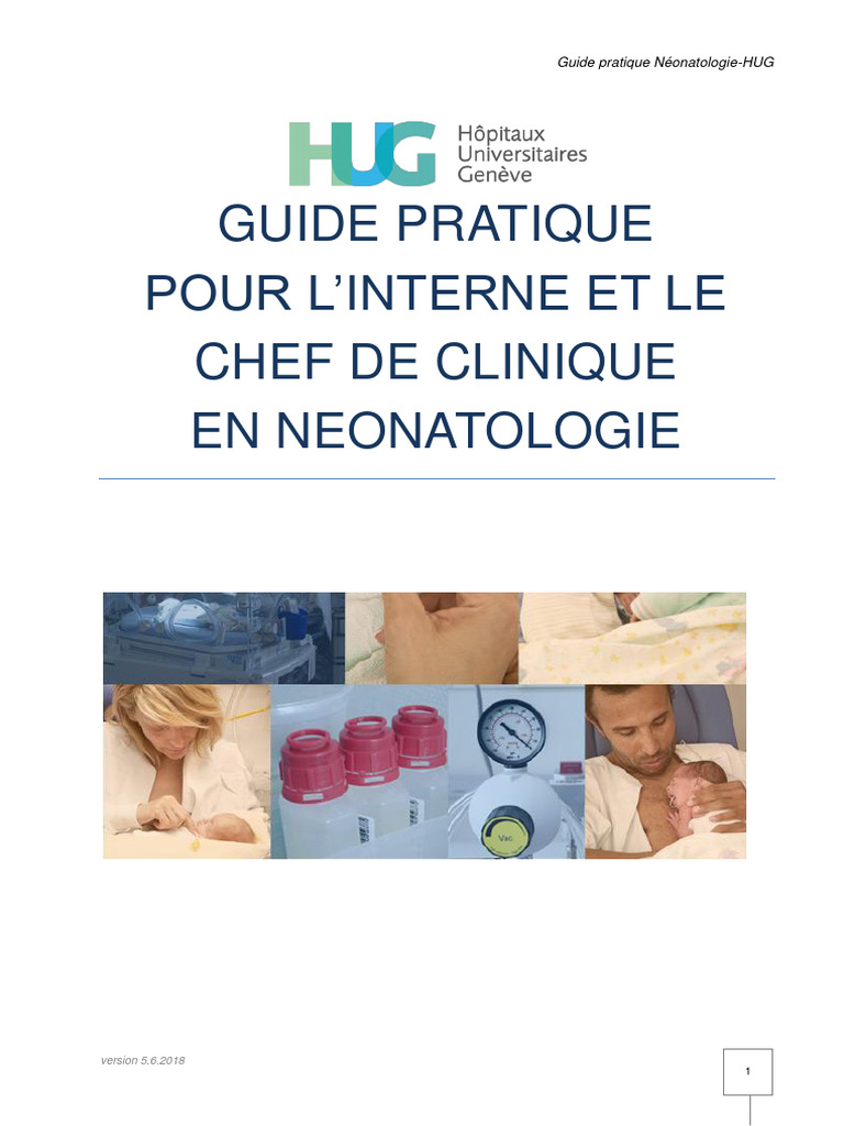2018-Guide de neonatologie-HUG | PDF