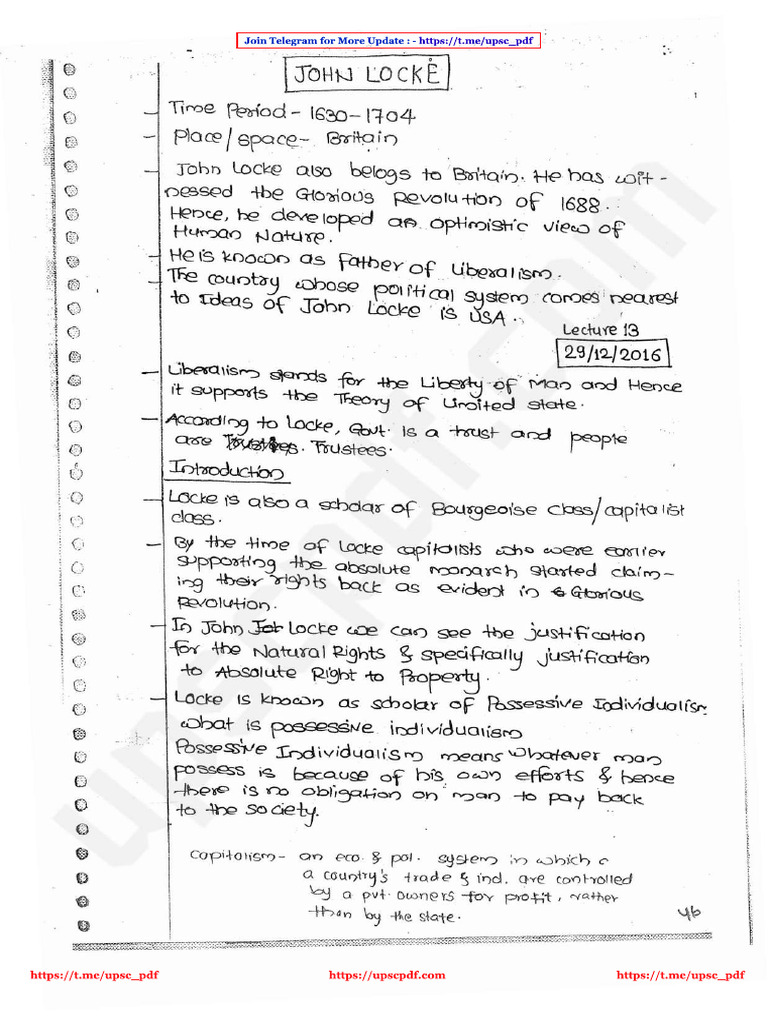 John Locke To Hannah - Compressed | PDF