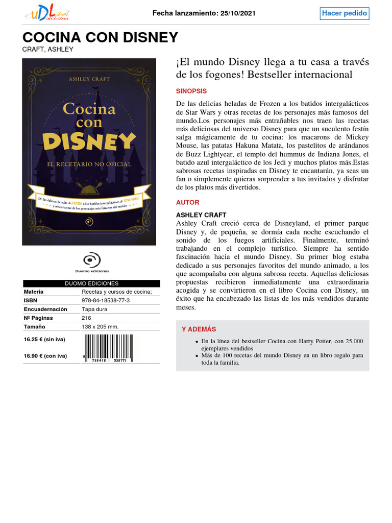 Receta Disney | PDF