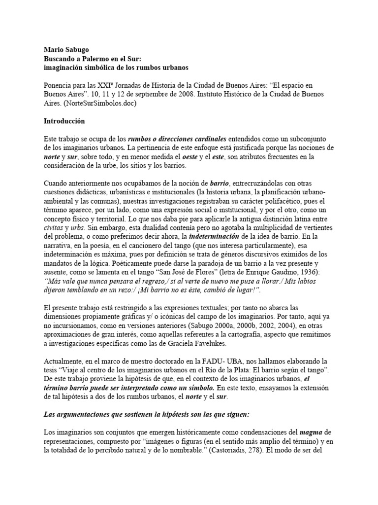 Norte Sur Simbolos | PDF | Los símbolos