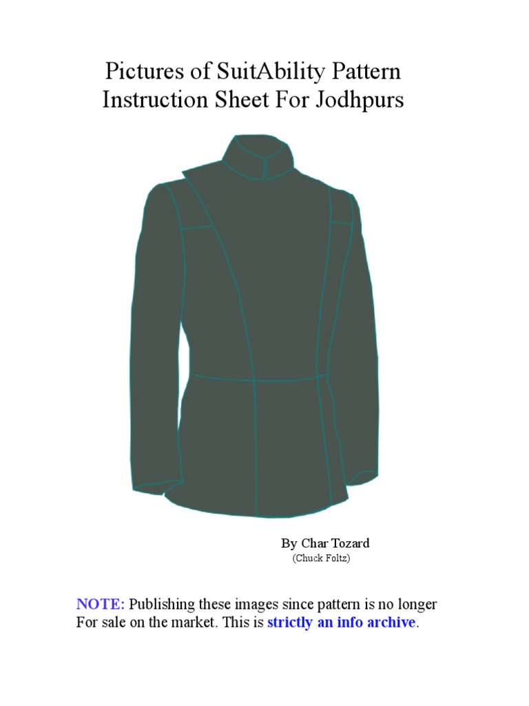 Suit Ability Instructions | PDF