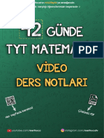 49 Günde Tyt Matemati̇k Kampi Ki̇tabi Örnek PDF | PDF