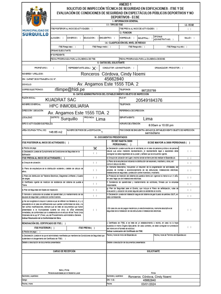 Anexo 1 Formato de Solicitud ITSE ECSE OFI HPC | PDF Anexo 1 Formato de Solicitud ITSE ECSE OFI HPC | PDF