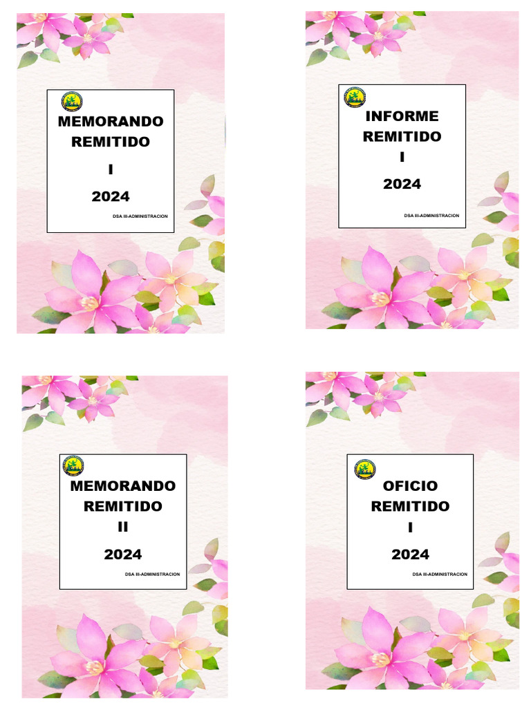 Documentos 2024 DSA III-Administración | PDF