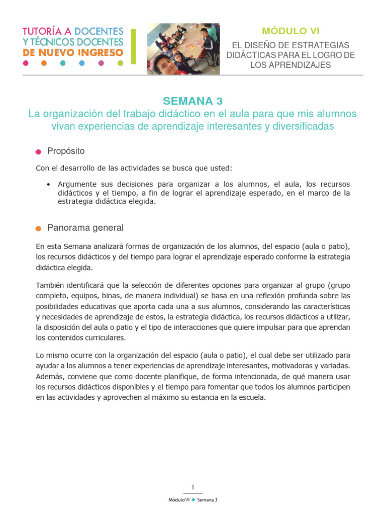 Eb M6 S3 Tutoría 2018 | PDF