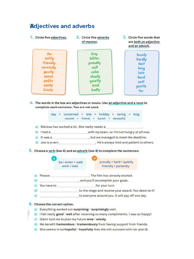 Workbook Exercises | PDF