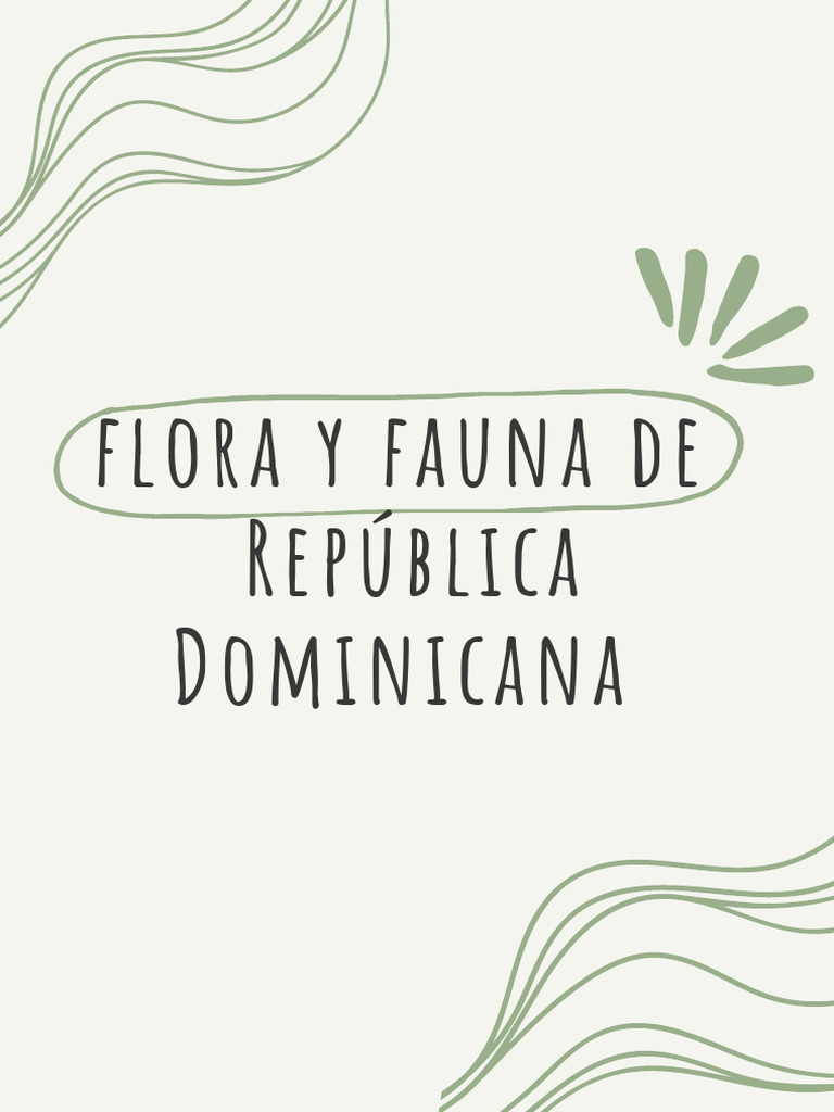 Catalogo Flora y Fauna | PDF