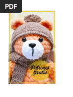 Liam Conejo Amigurumi Patron Gratis PDF | PDF | Amigurumi | Tejidos