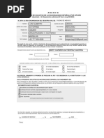 Anexo III - Modelo | PDF | Gobierno y personalidad | Justicia