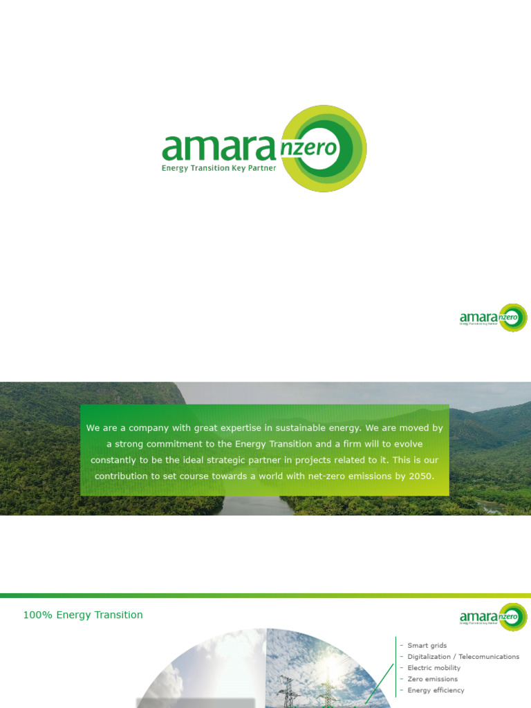 Amara NZero: Sustainable Energy Solutions | PDF | Wind Power | Renewable Energy
