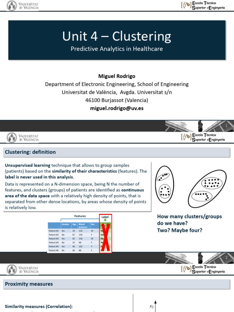 4 Clustering | PDF | Cluster Analysis | Data Analysis