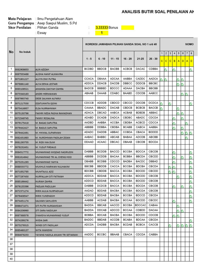 Analisis Pas Viii D 2021 Pdf