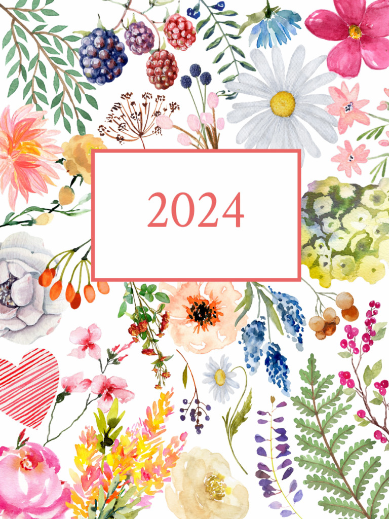 Osp 2024 Printable Calendar | PDF