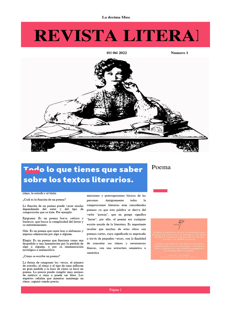 La Decima Musa Revista | PDF