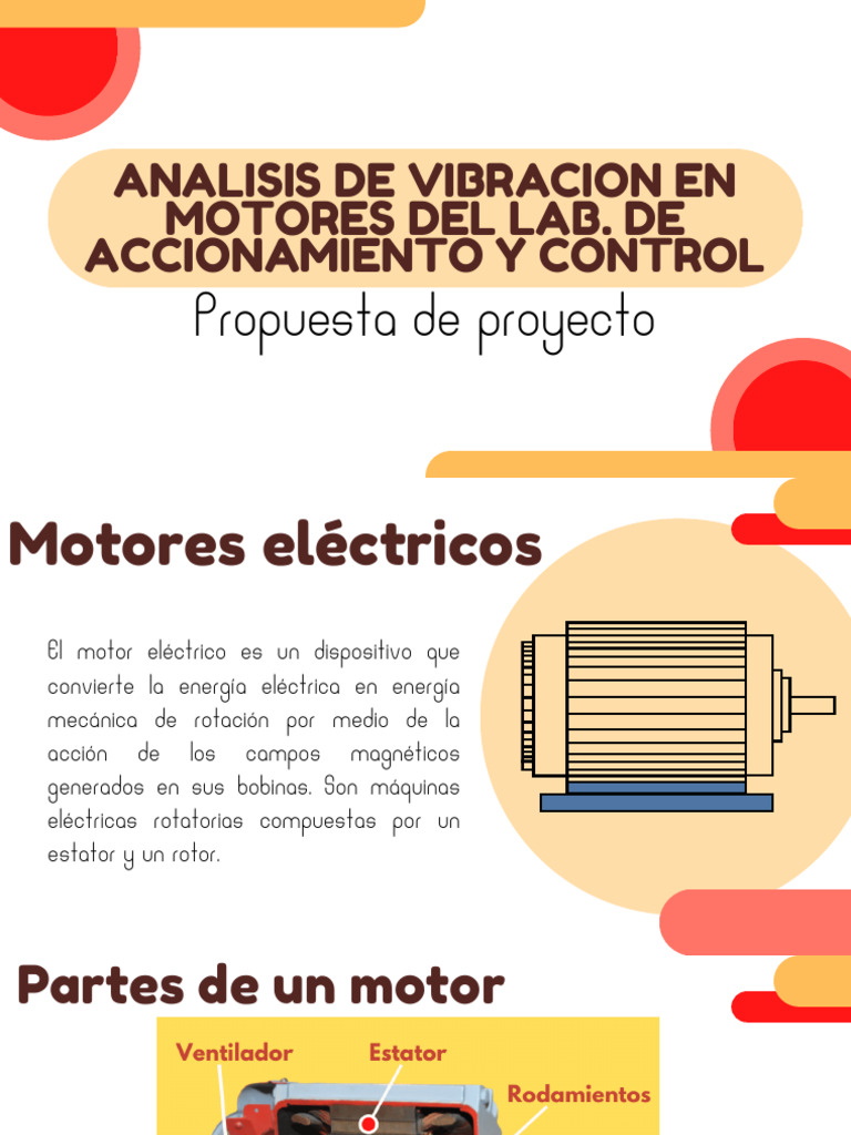 Analisis de Vibracion en Motores Del Lab. de Accionamiento y Control | PDF | Motor eléctrico ...