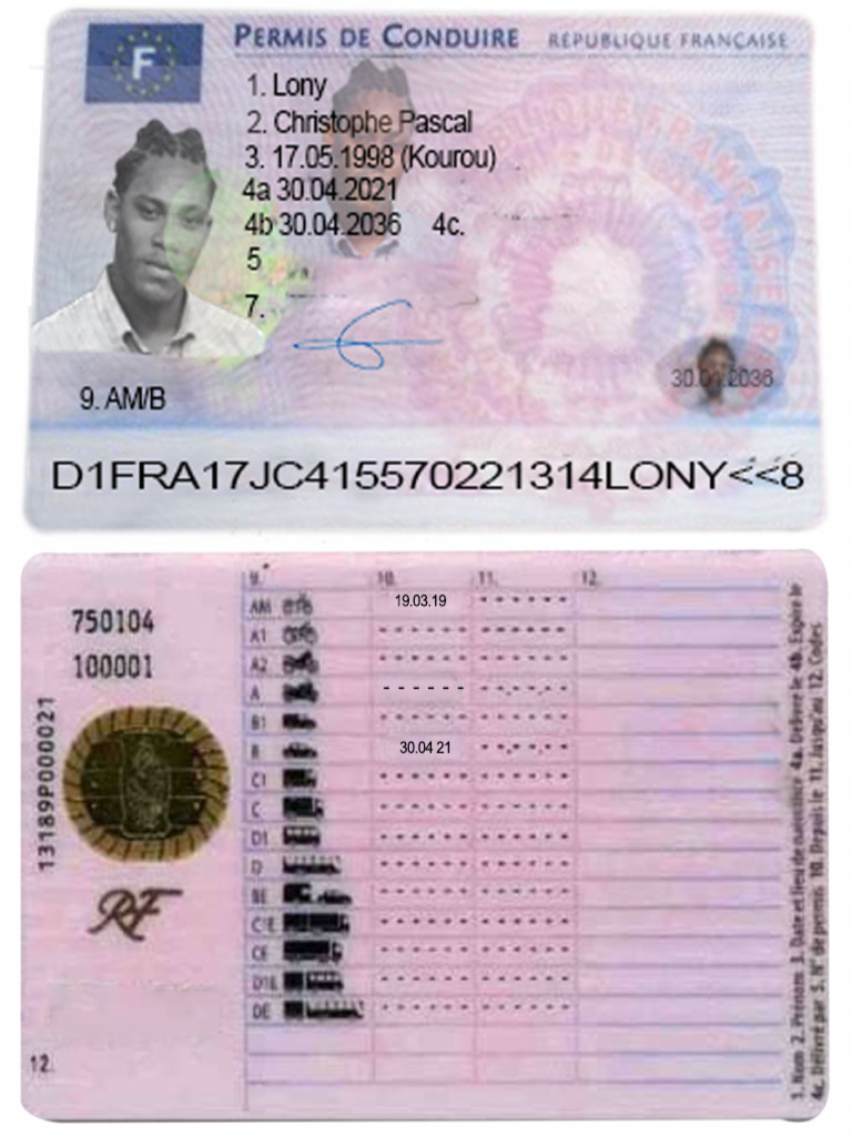 Permis Belge Recto Verso | PDF