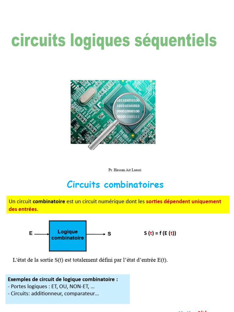 Circuits Sequentiels 1 | PDF