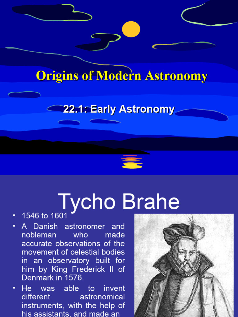 Q2 Lesson 3 Modern Astrnomy | PDF | Tycho Brahe | Johannes Kepler