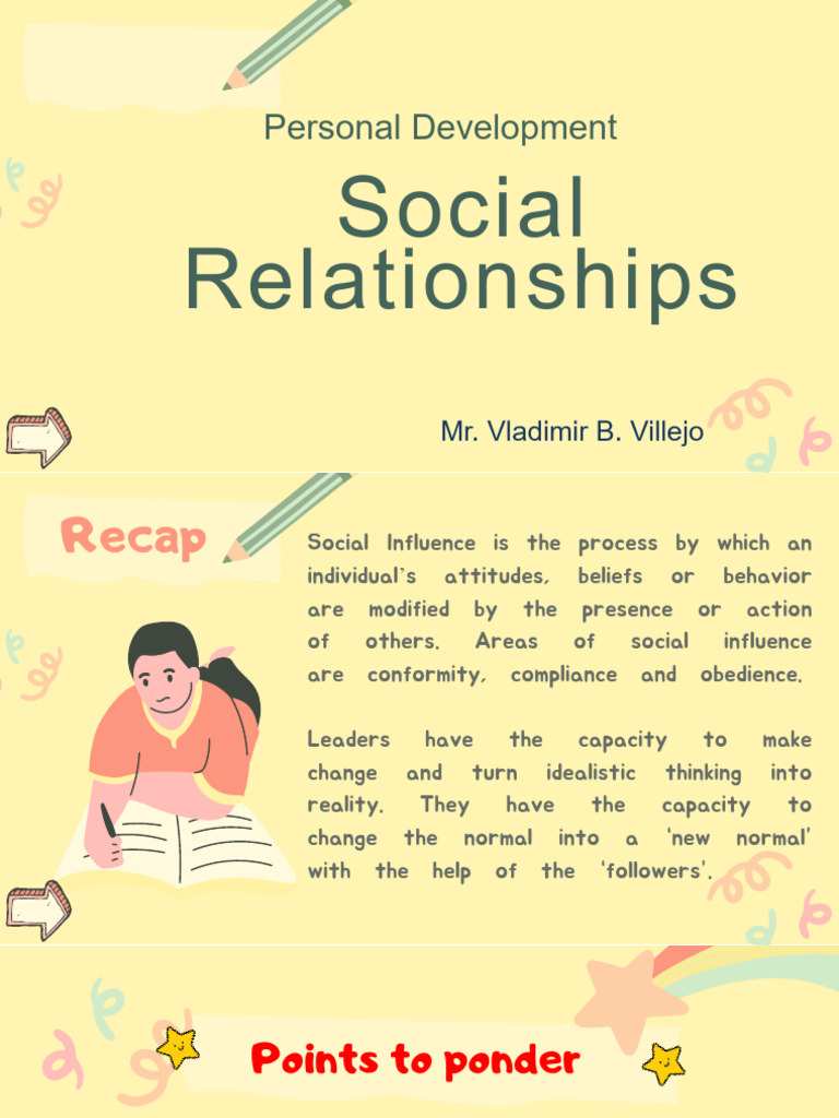 Social Relationships Part 2 | PDF