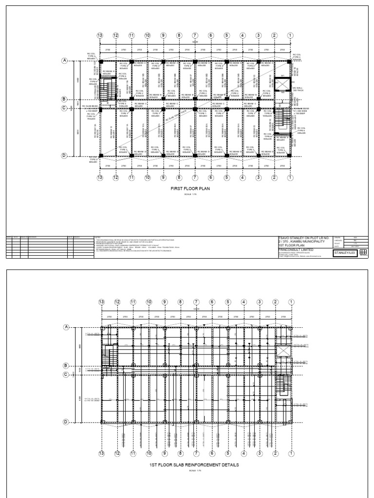 Drawings-1st Floor-Stanley | PDF