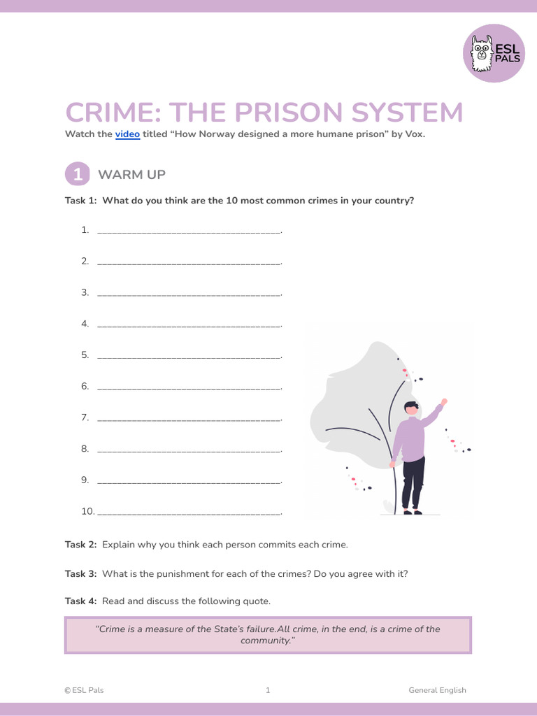 (SV) Crime - The Prison System | PDF | Prison | Crimes