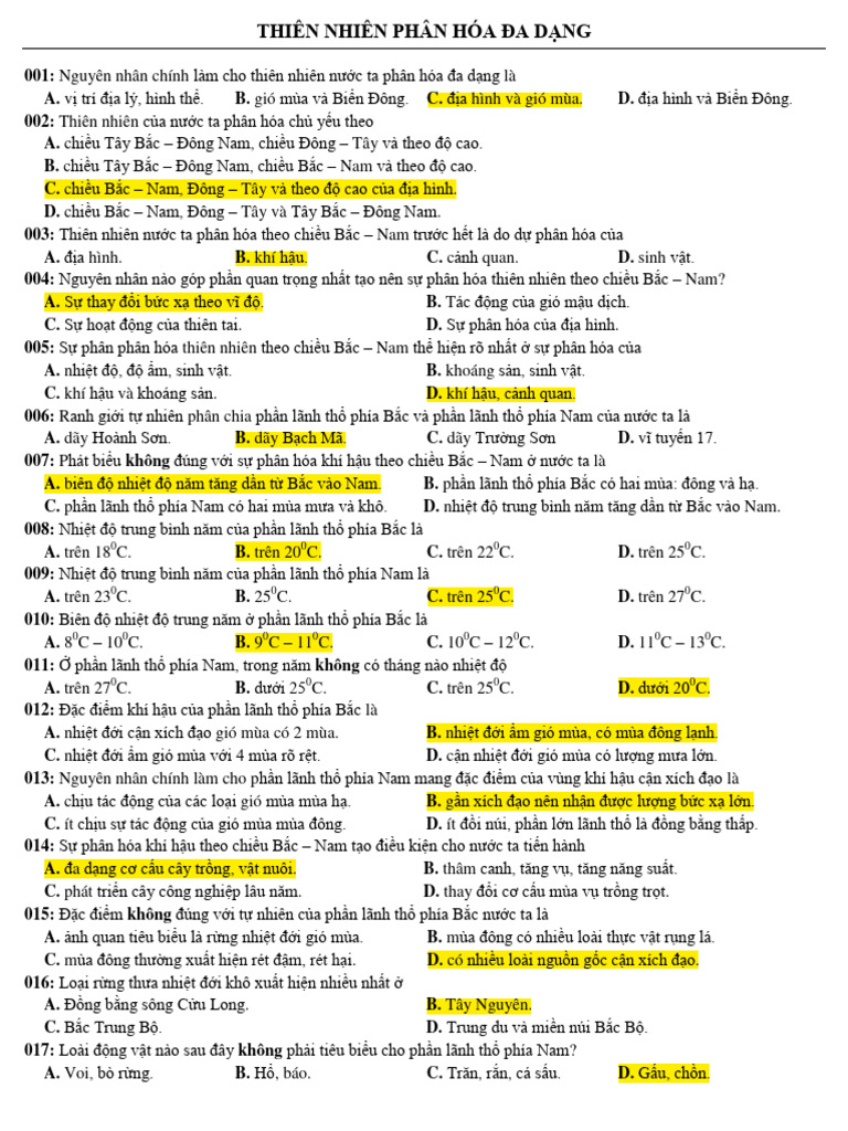 TN Phan Hoa D Dang - Bai Tap | PDF