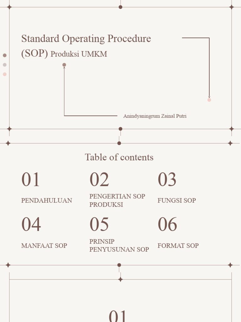 Standard Operating Procedure (Sop) | PDF