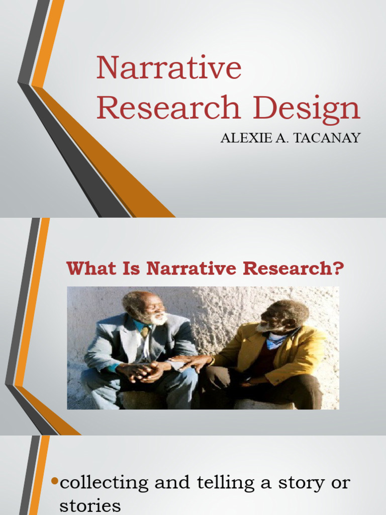 Narrative Research Design Report | PDF | Narrative | Experience