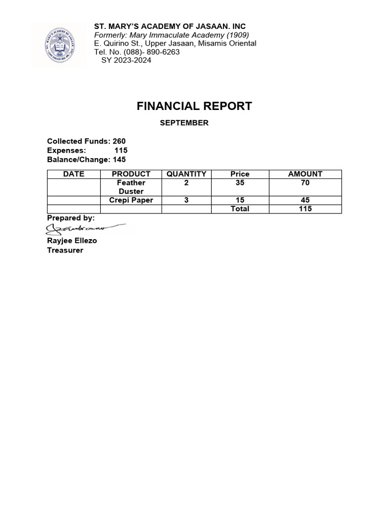 Financial-Report Comlab | PDF