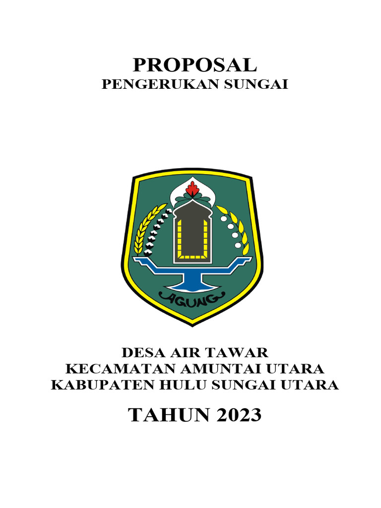 Proposal Sungai Balanai | PDF