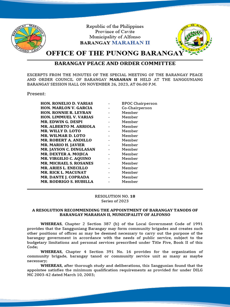 Bpoc Resolution (True) | PDF