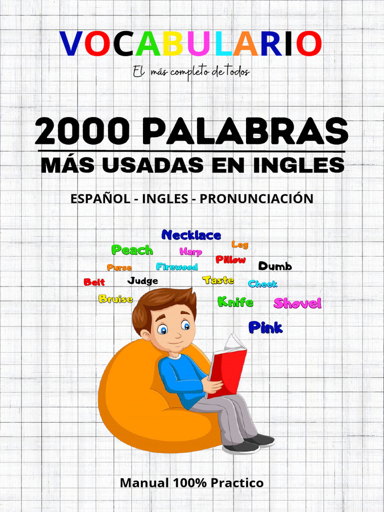 Vocabulario - 2000 Palabras (Espa Ol - Ingles - Pronunciaci N) | PDF