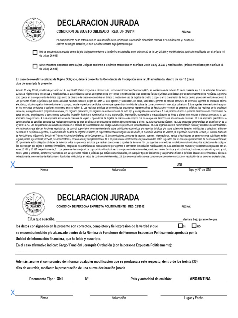 DDJJ | Descargar gratis PDF | Seguro | Bancos